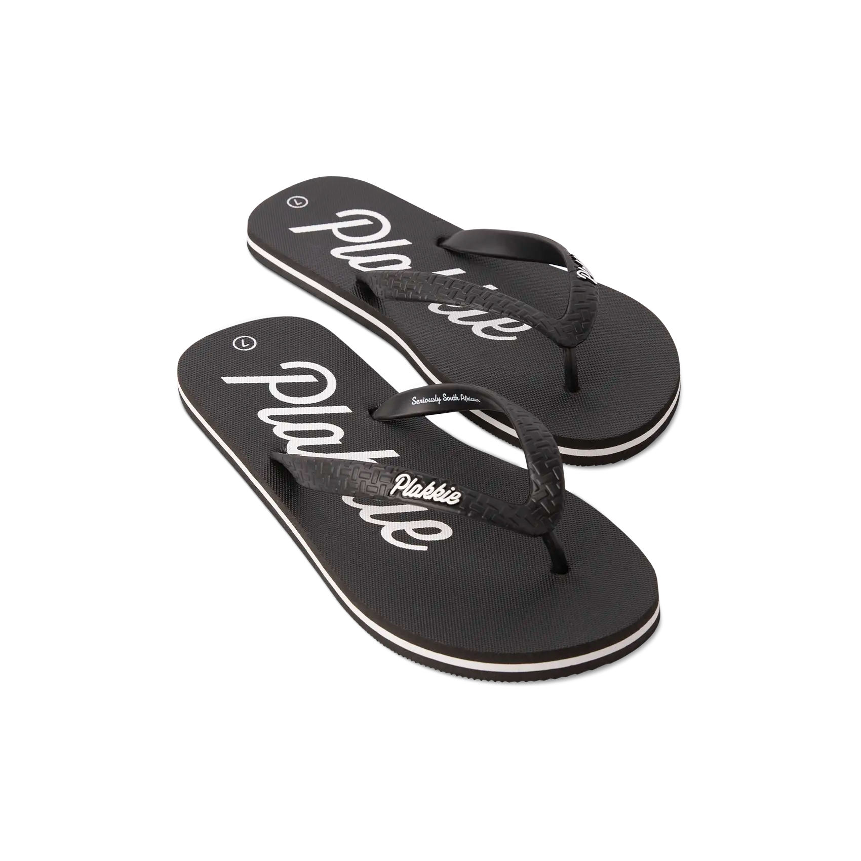 Plakkie Kelly's (Black and White) – Veldskoen Shoes USA