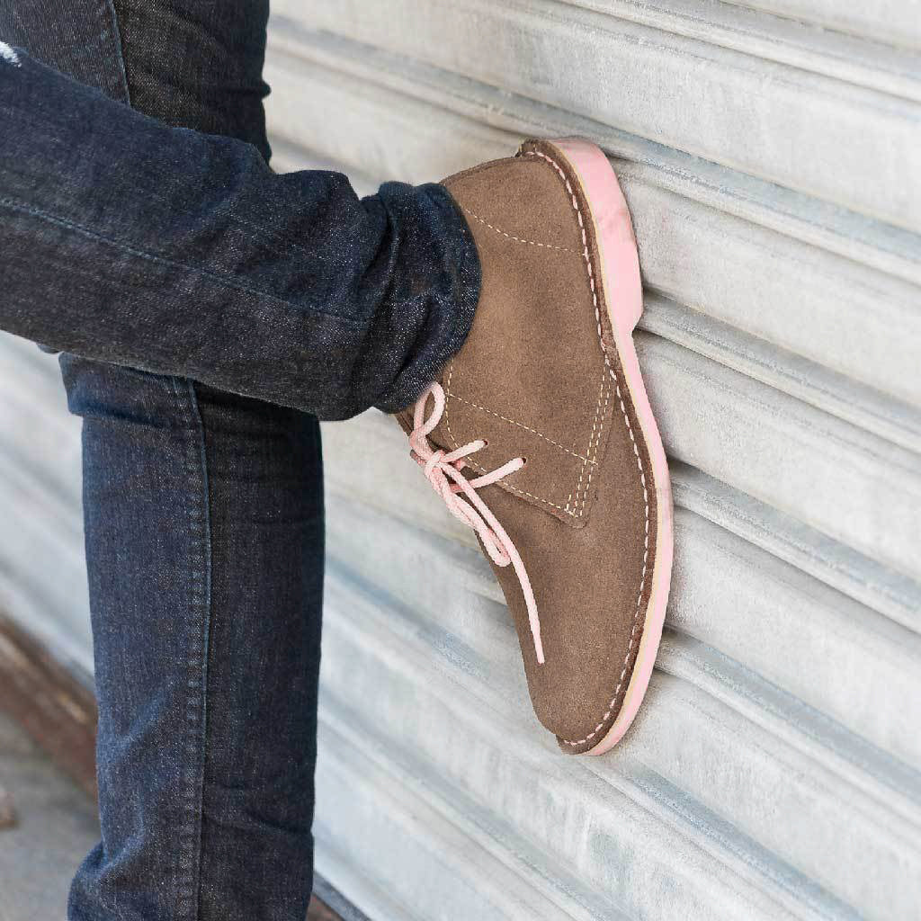 HERITAGE UHAMBO (PINK SOLE) – Veldskoen Shoes USA